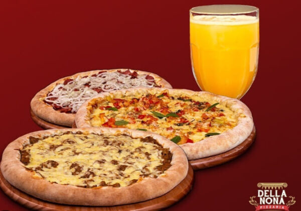 Aproveite a promoção da Della Nona Pizzaria nesse final de semana!